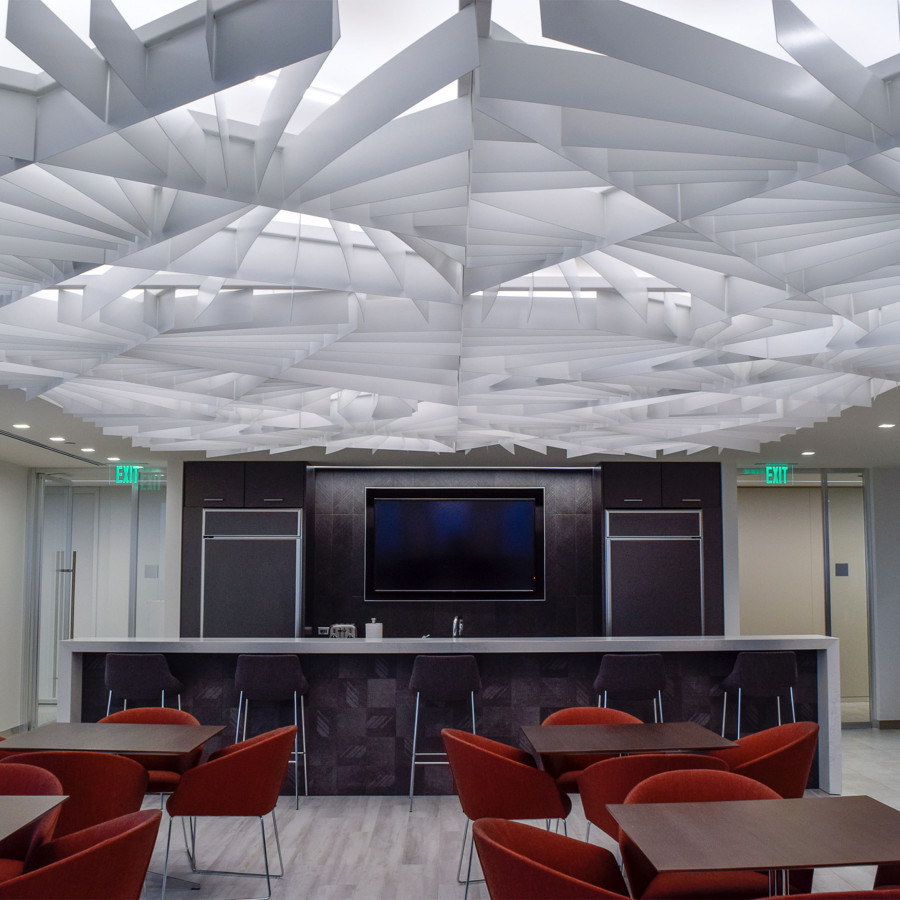 Arktura Atmosphera® - Lotus - Customizable Ceiling System – Acoustical