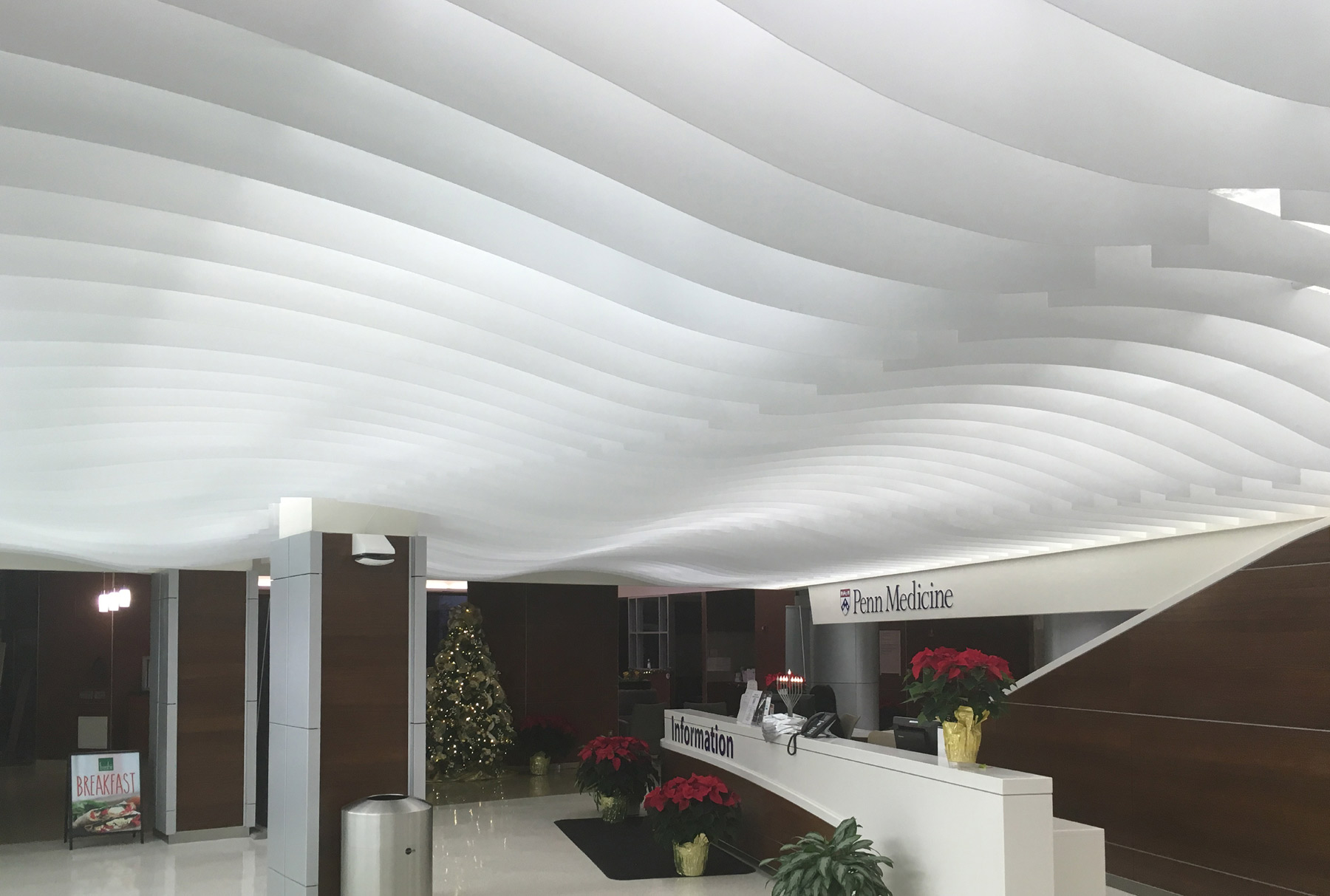 3D Ceiling Panels & Tiles - Arktura Atmosphera® Analog 3D