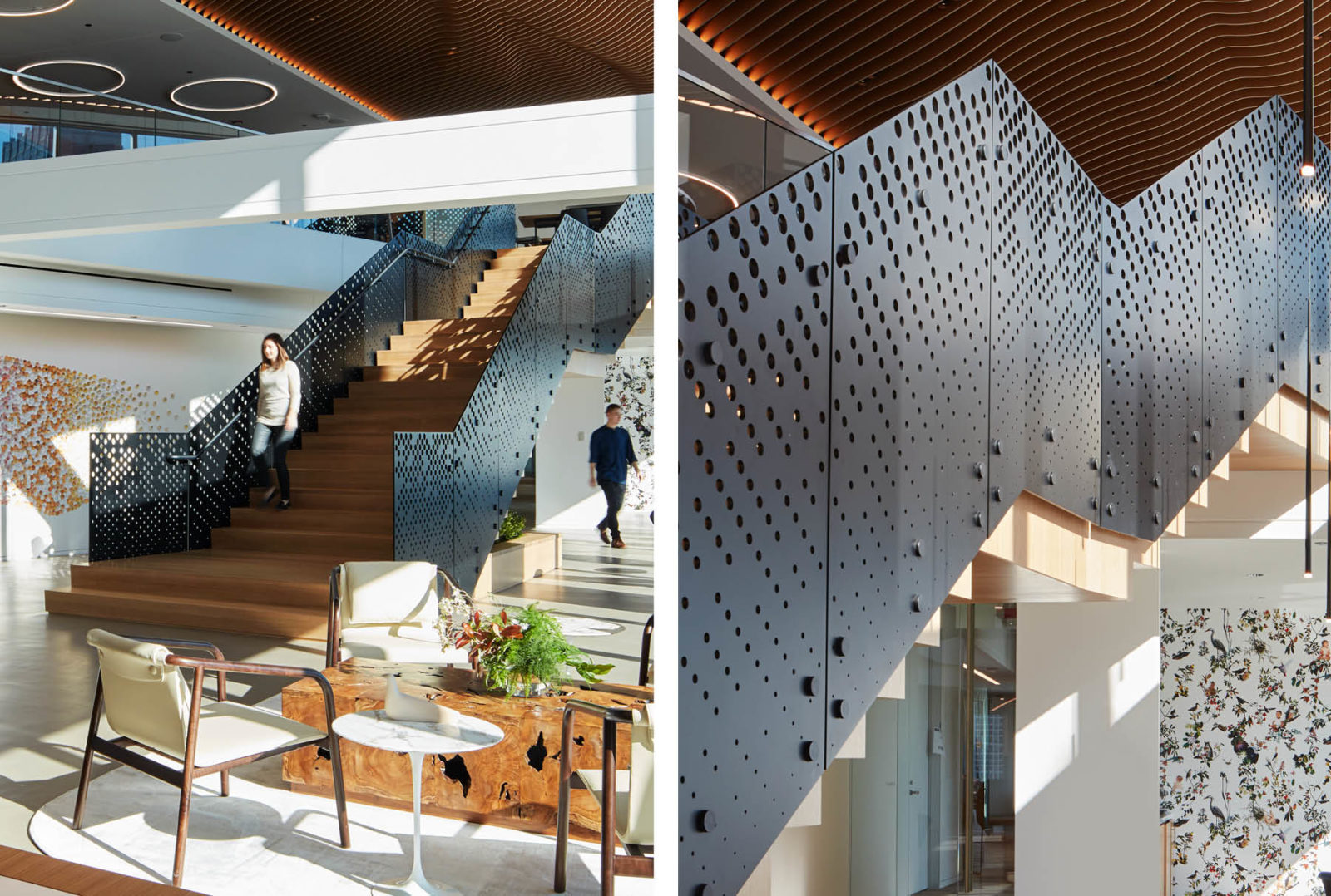 Interior Perforated Metal Panels - Graphic Perf® Photoreal Interior