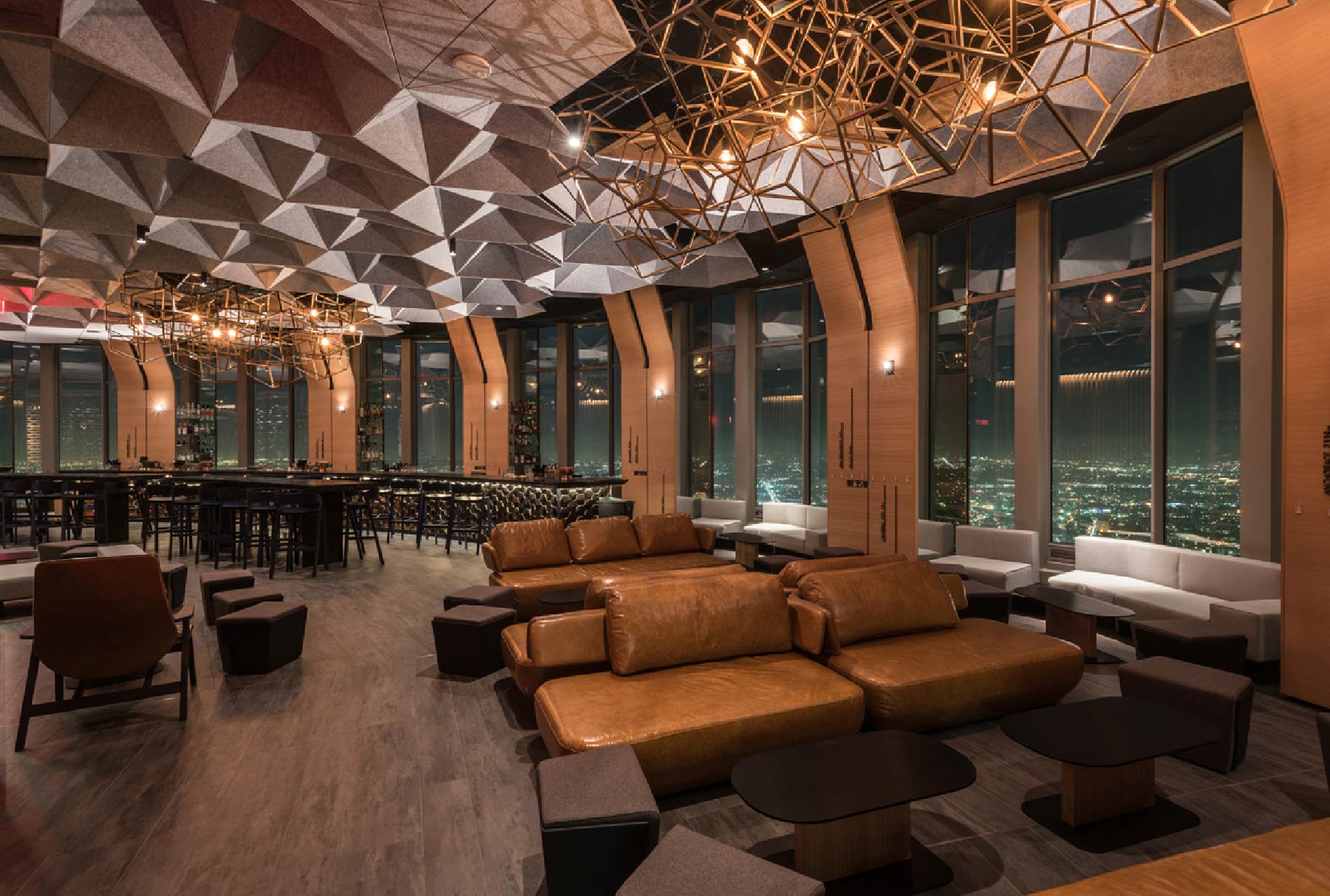 Arktura Solutions Studio® - 71 Above - Custom Ceiling