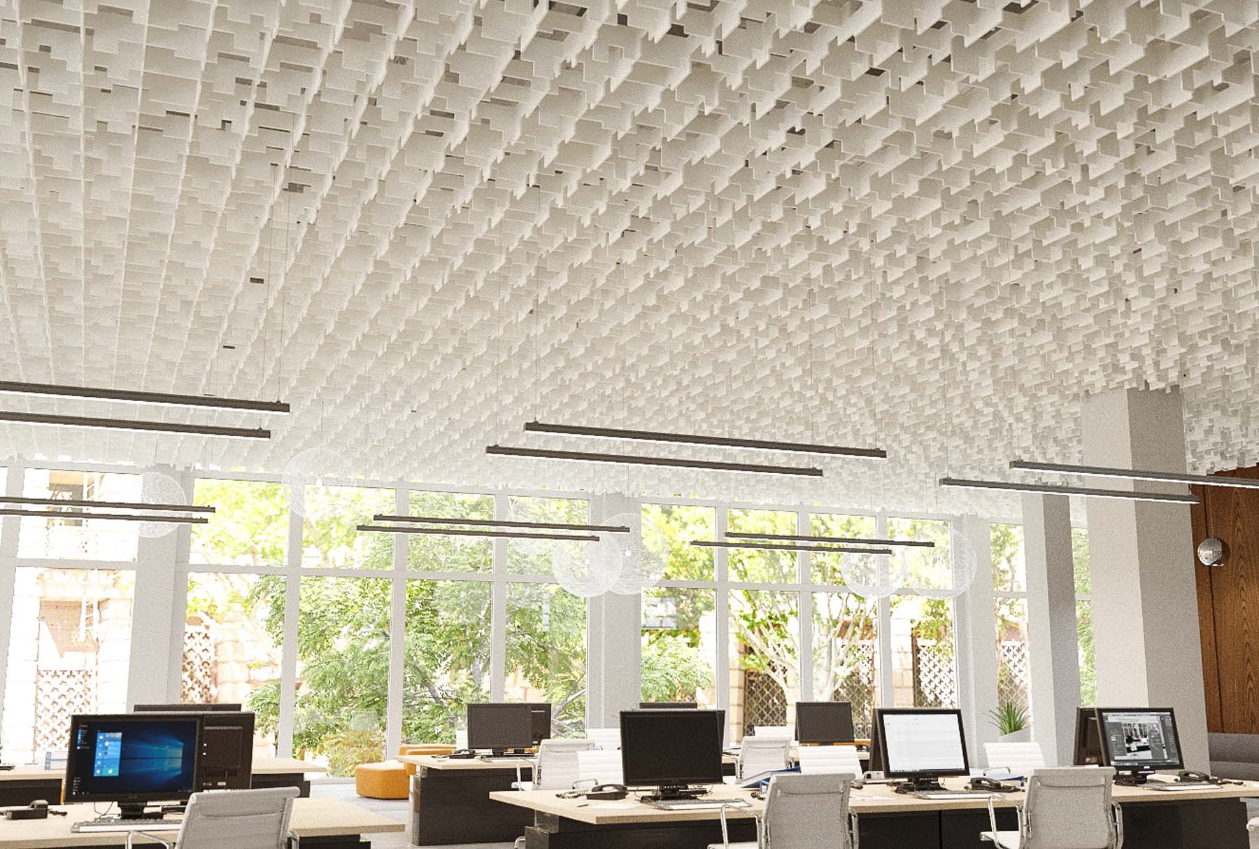 Arktura SoftGrid® - Skyline - Standard Ceiling Systems - Acoustical