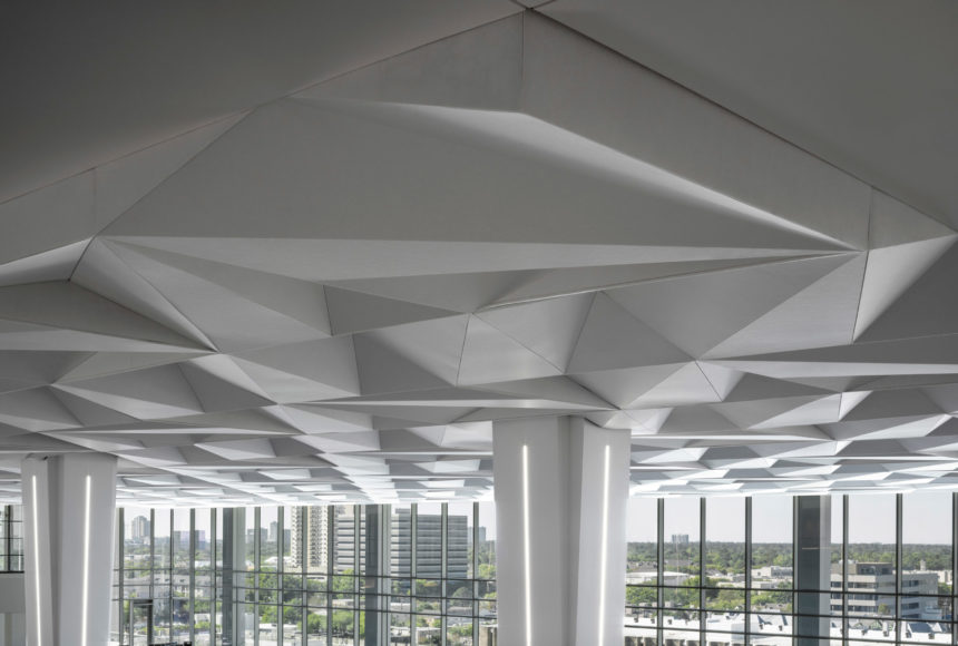 Faceted Ceiling System - Arktura