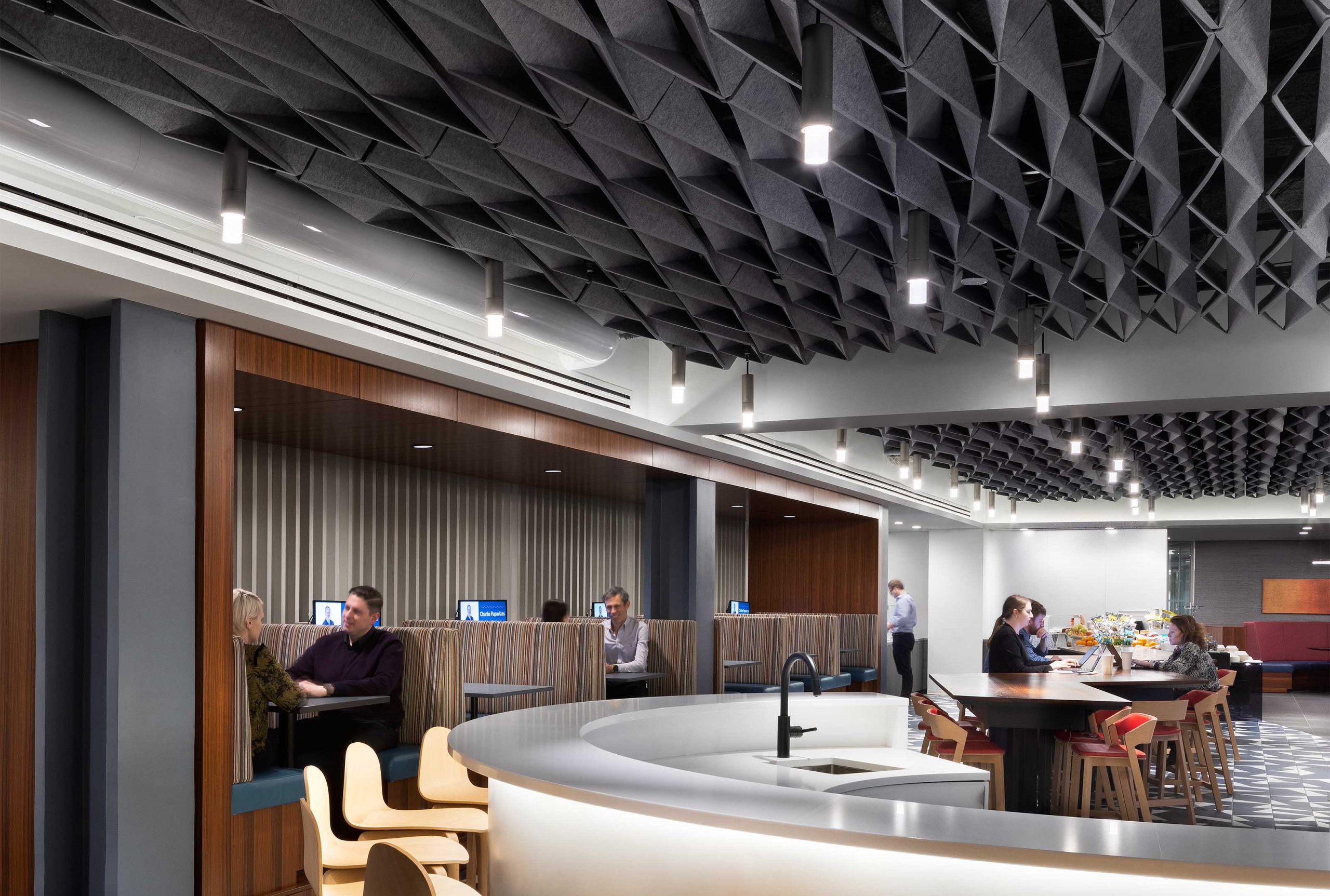 Modular Acoustic Ceiling System - Arktura SoftFold®