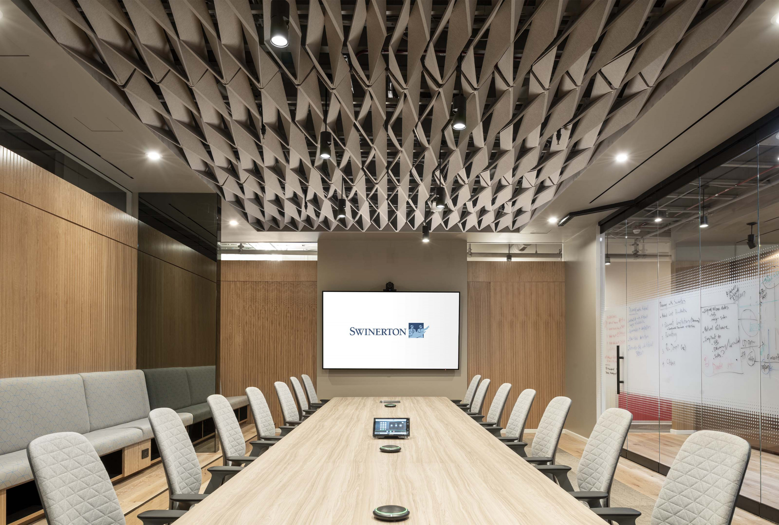 Modular Acoustic Ceiling System - Arktura SoftFold®