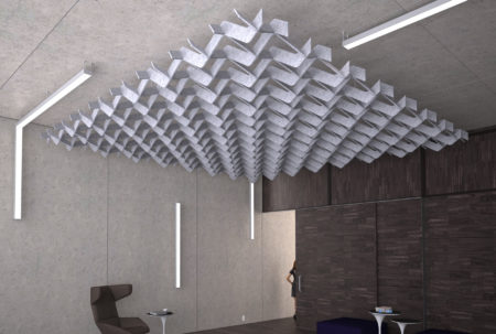 Arktura SoftGrid® - Wave - Standard Ceiling Systems – Acoustical
