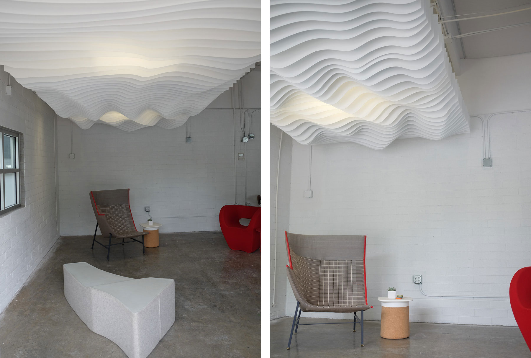 Arktura Atmosphera® - Contour 3D - Customizable Ceiling System
