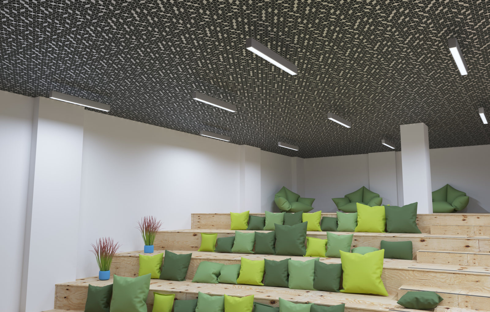 17 Decorative Ceiling Panels Design Ideas for Your Office - Arktura