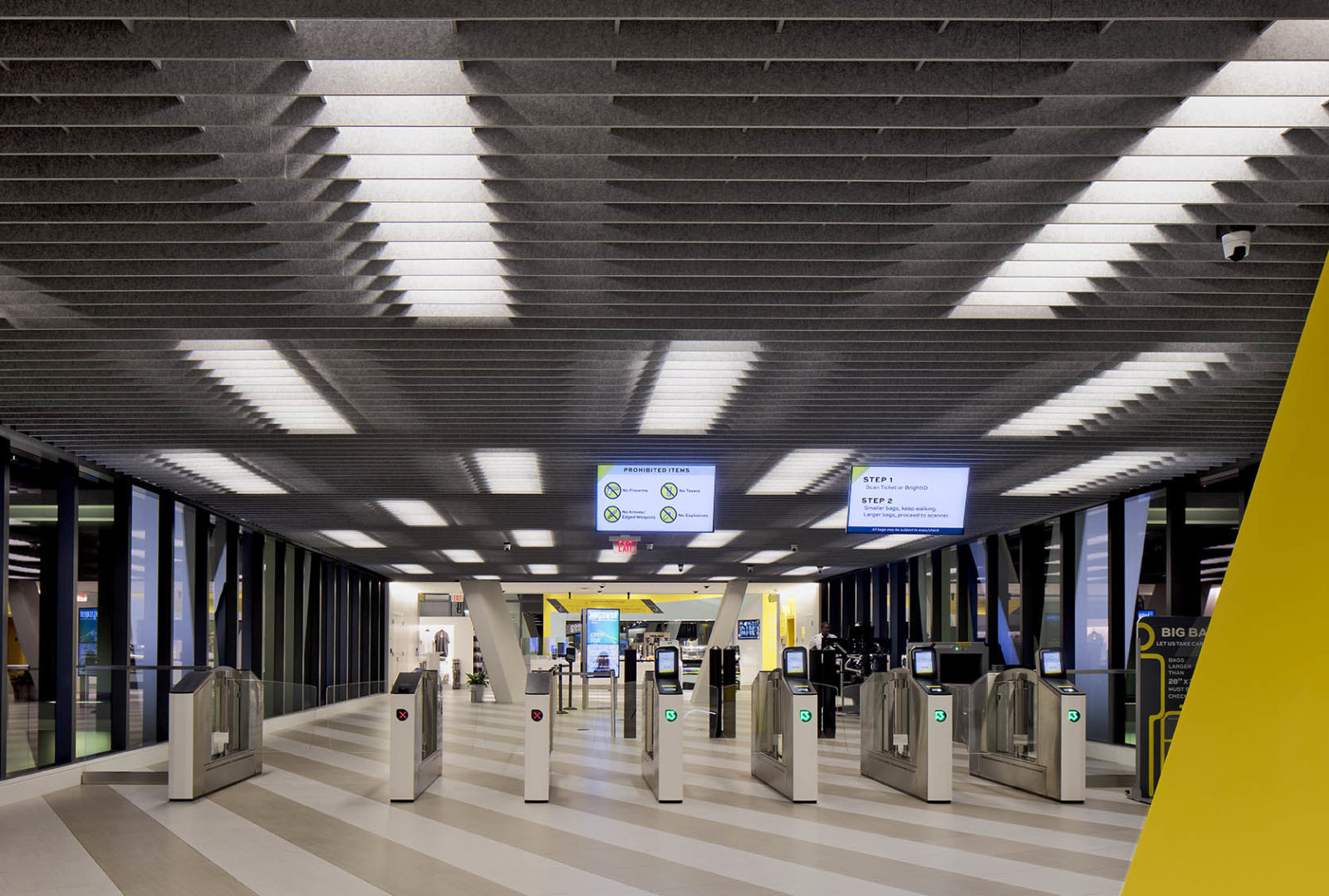 Ceiling Baffles Preconfigured and Adaptive - Arktura