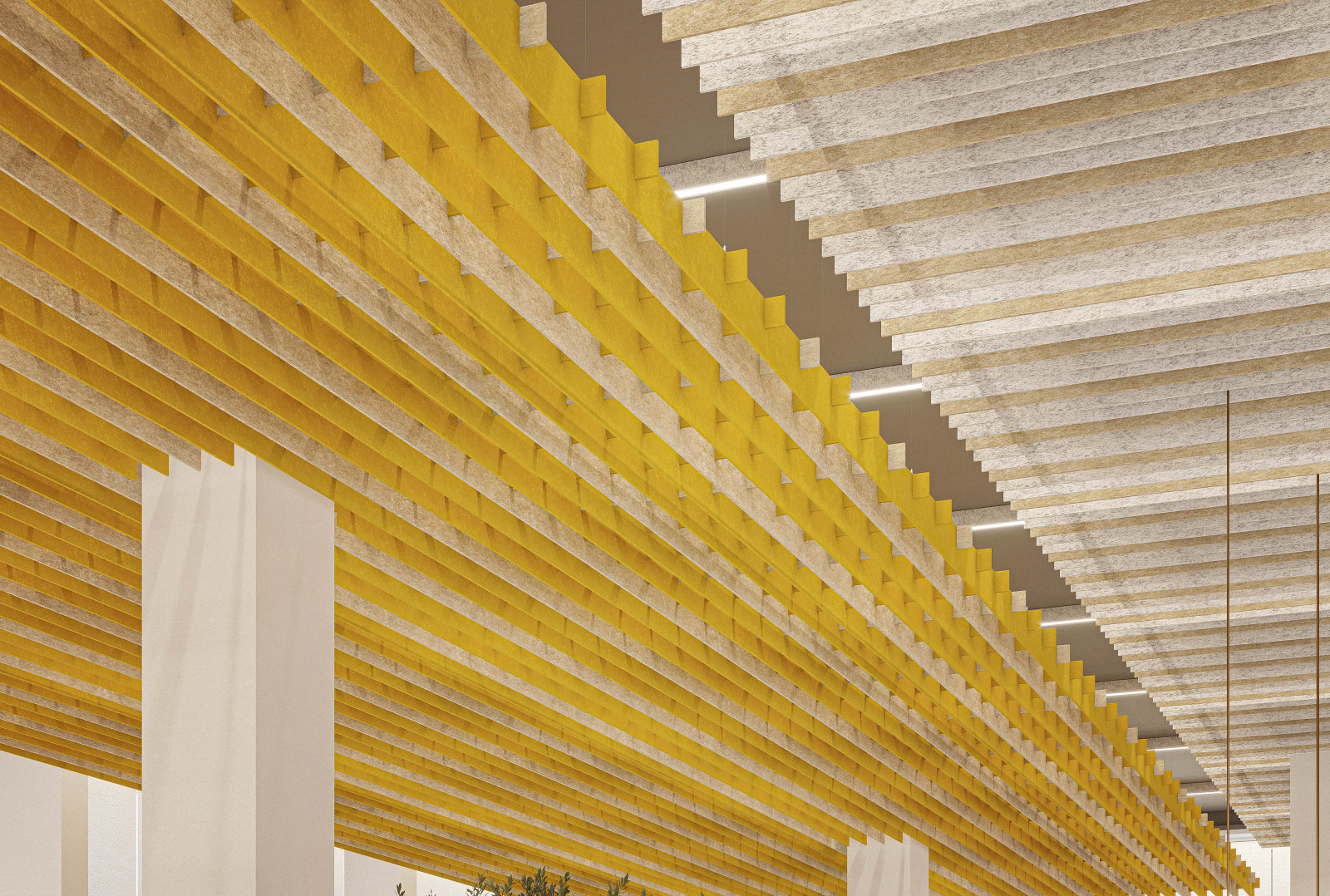 Arktura SoftGrid® - Square - Standard Ceiling Systems – Acoustical