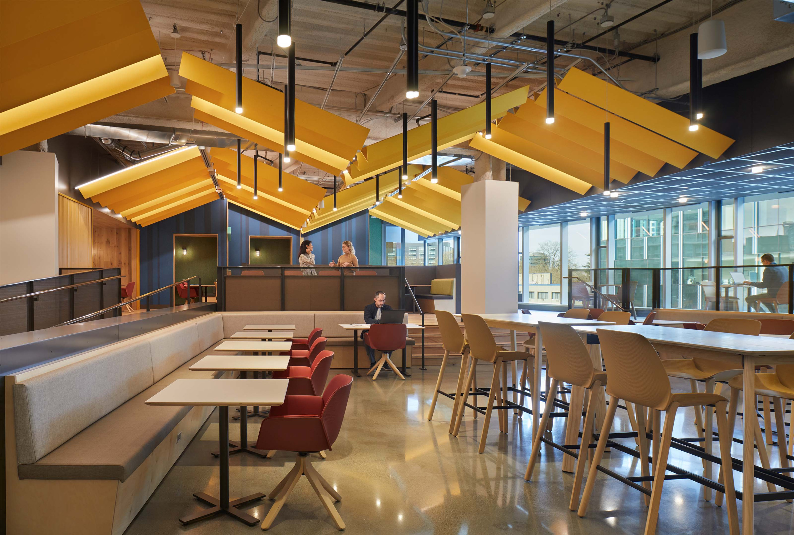 Ceiling Baffles Preconfigured and Adaptive - Arktura