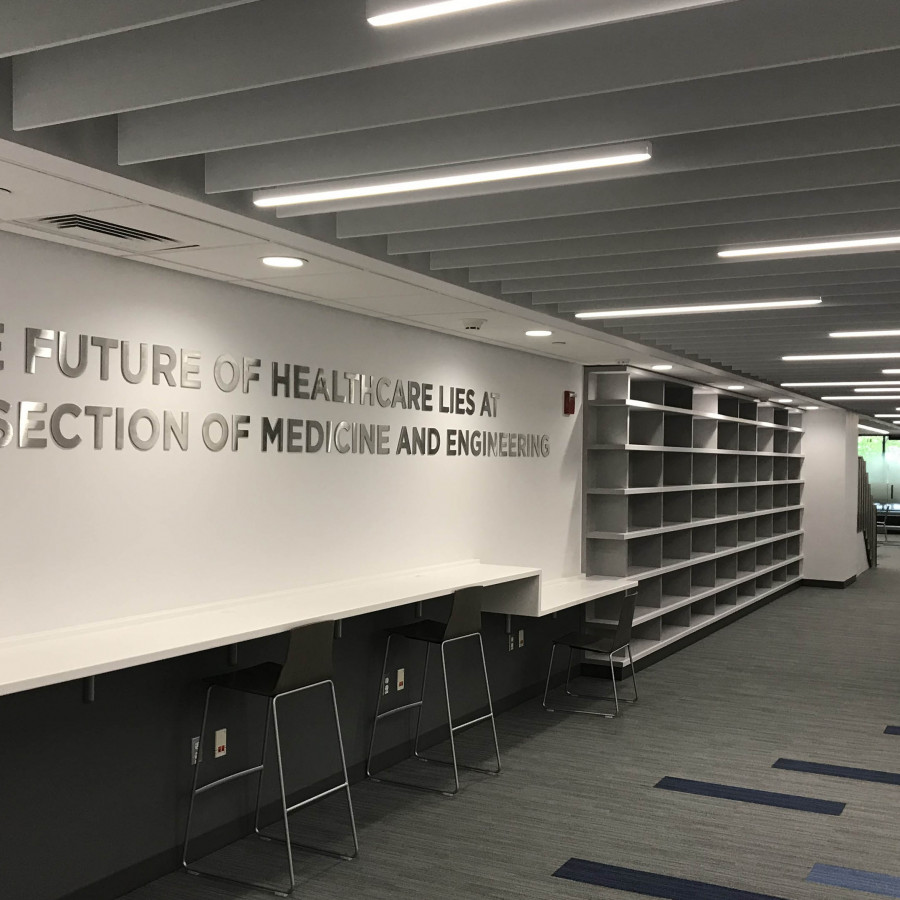 Acoustic Ceiling Fins System - Arktura SoundEdge®