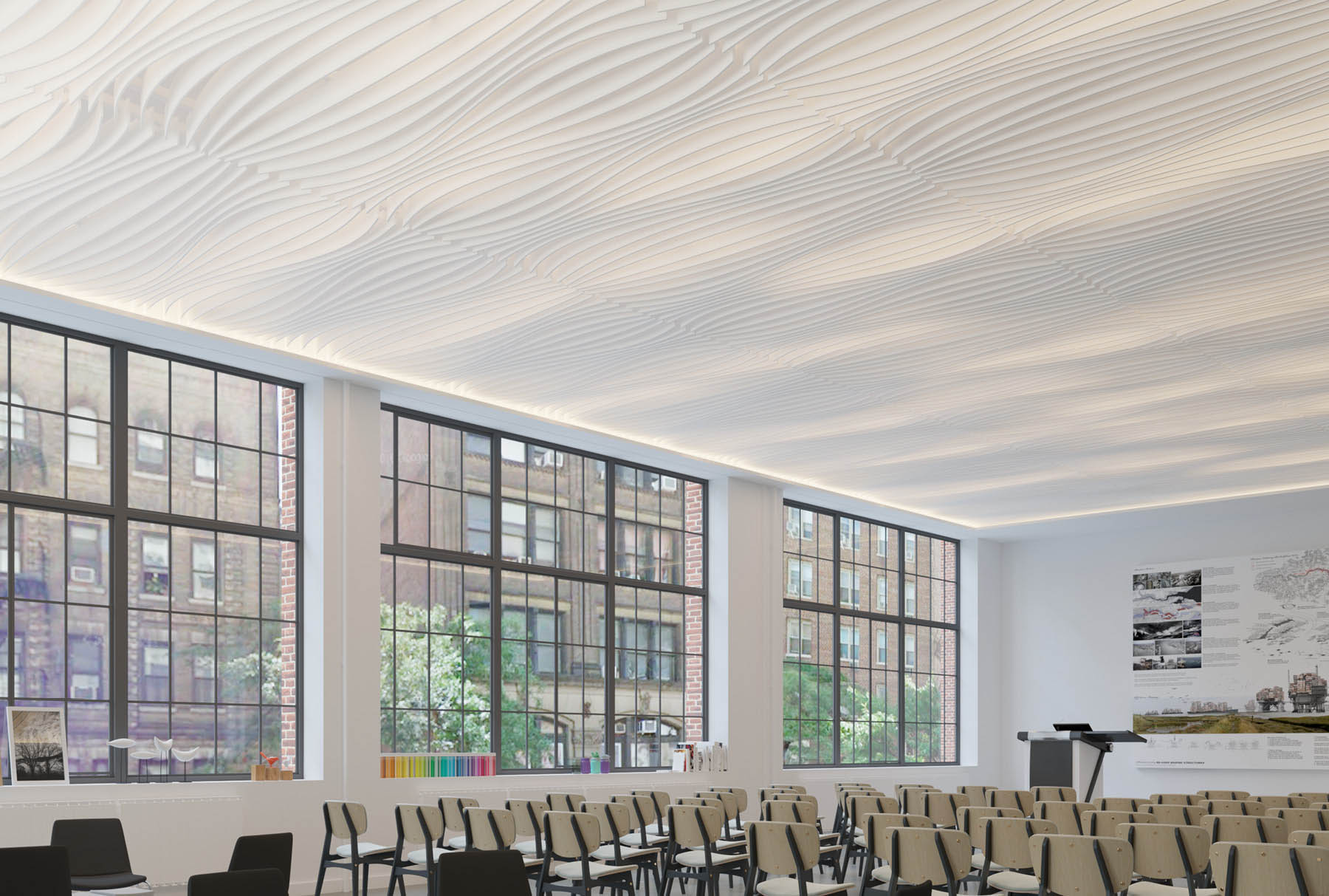 Arktura Atmosphera® Standard - Flow - Standard Ceiling Systems