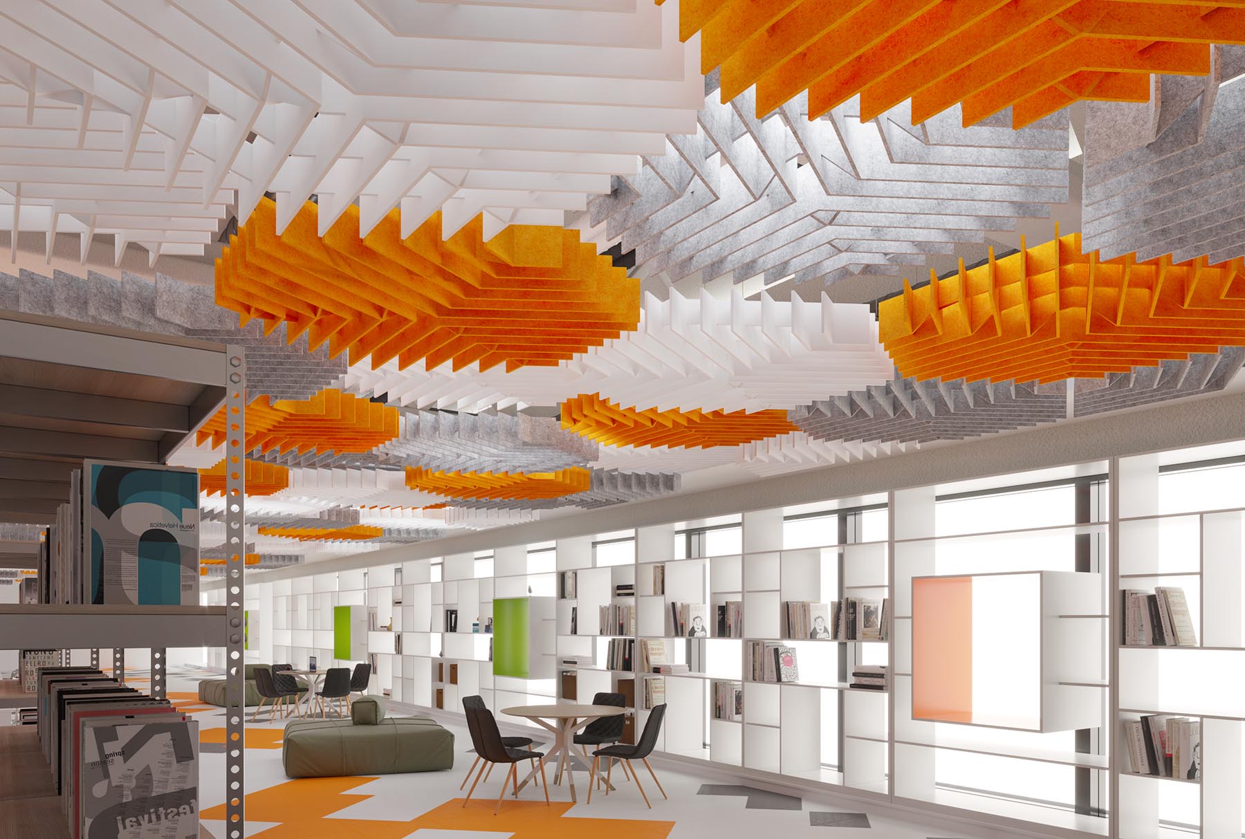 Arktura SoftGrid® - Deca - Standard Ceiling Systems – Acoustical