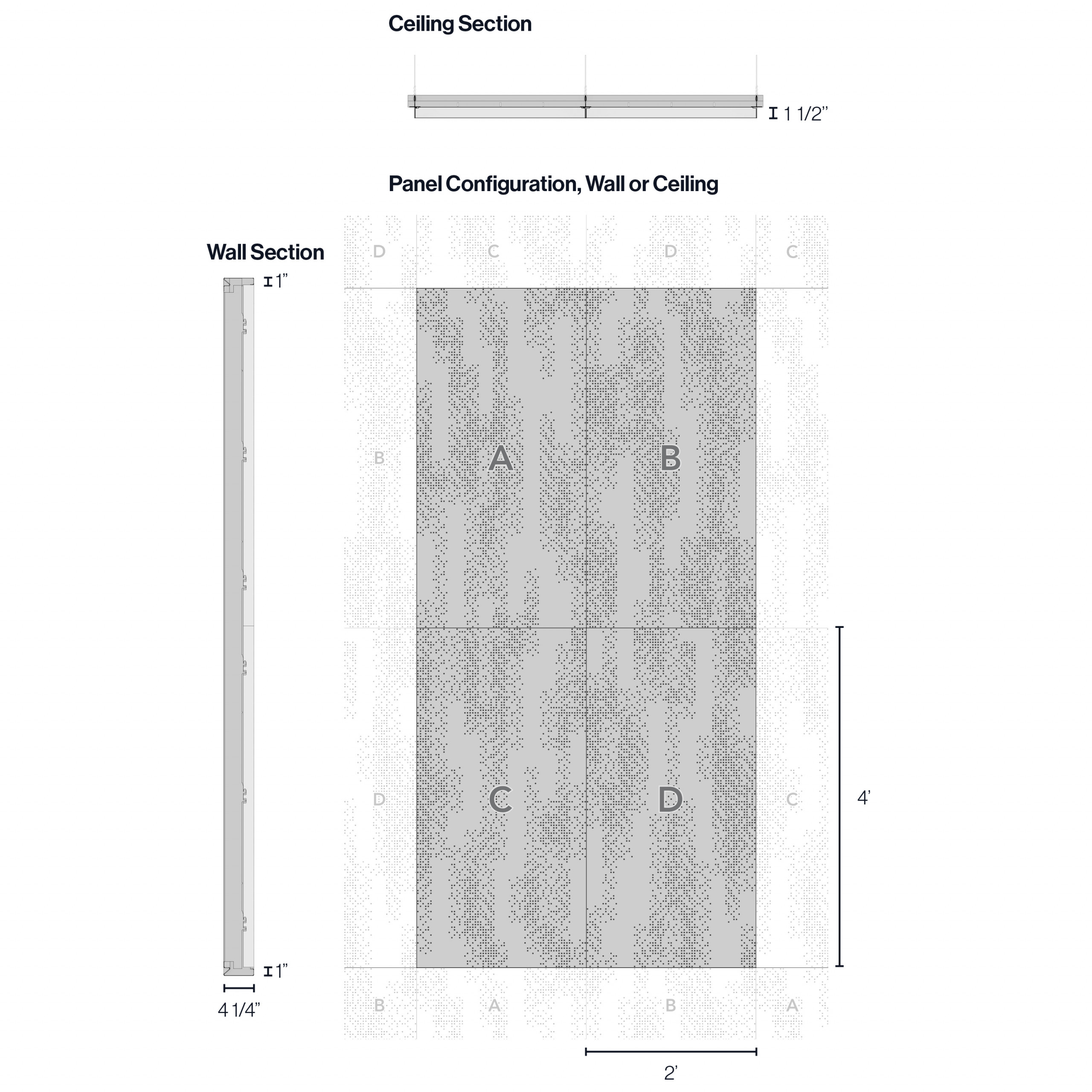 Arktura Particle™ Fuse Wall & Ceiling Panel System