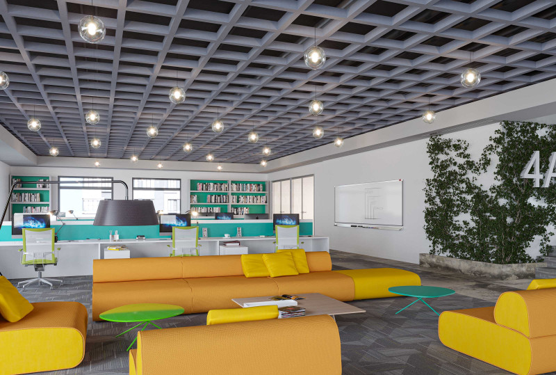 6 Benefits to Use Trellis Ceiling in a Commercial Space