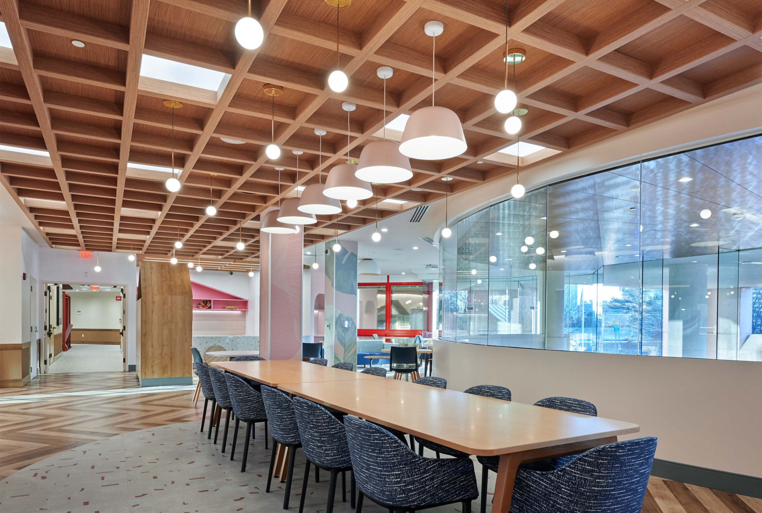 Ceiling Baffles Preconfigured and Adaptive - Arktura