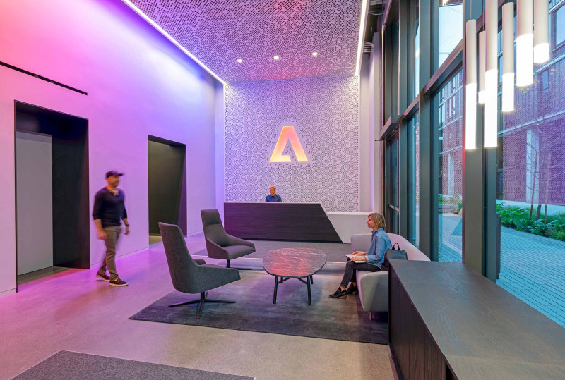 Interior Perforated Metal Panels - Graphic Perf® Photoreal Interior