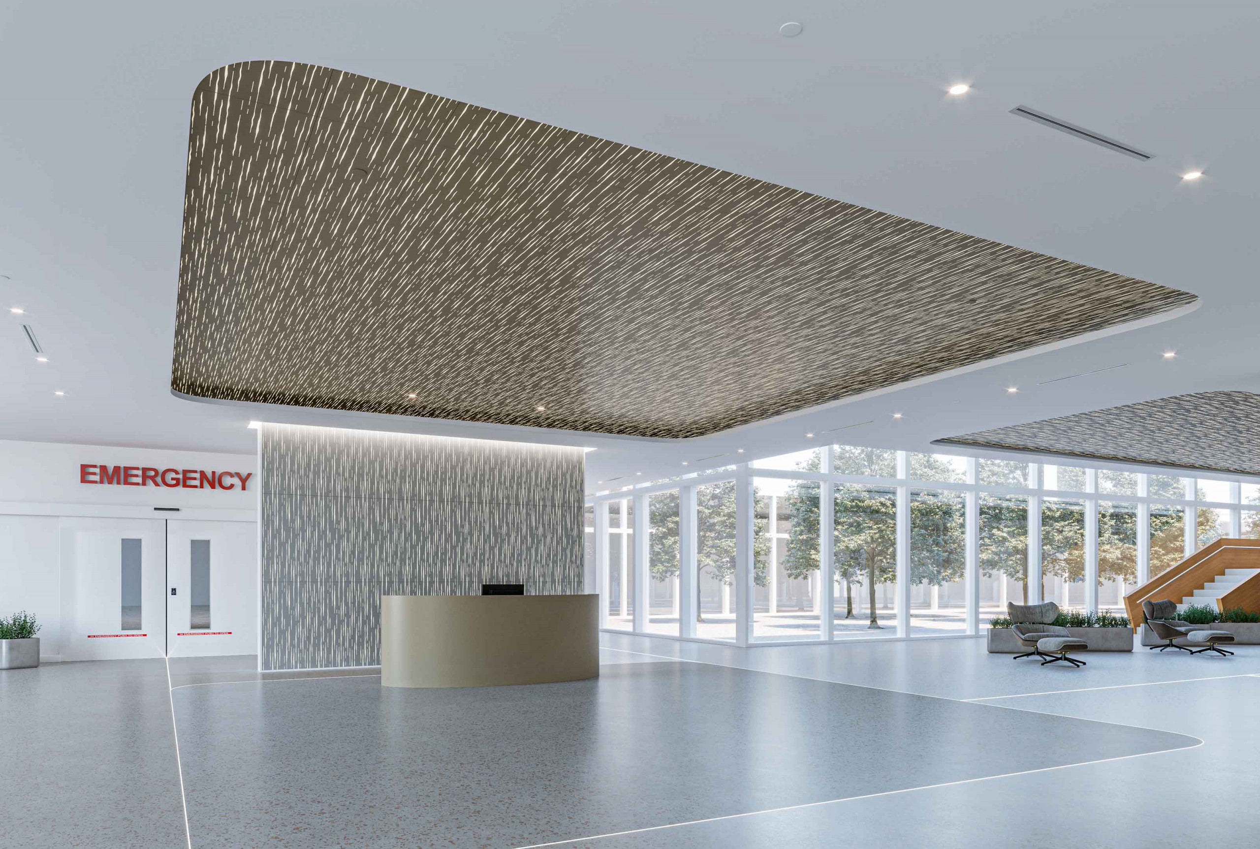 Healthcare Acoustic Ceiling Tiles & Wall Panels - Arktura
