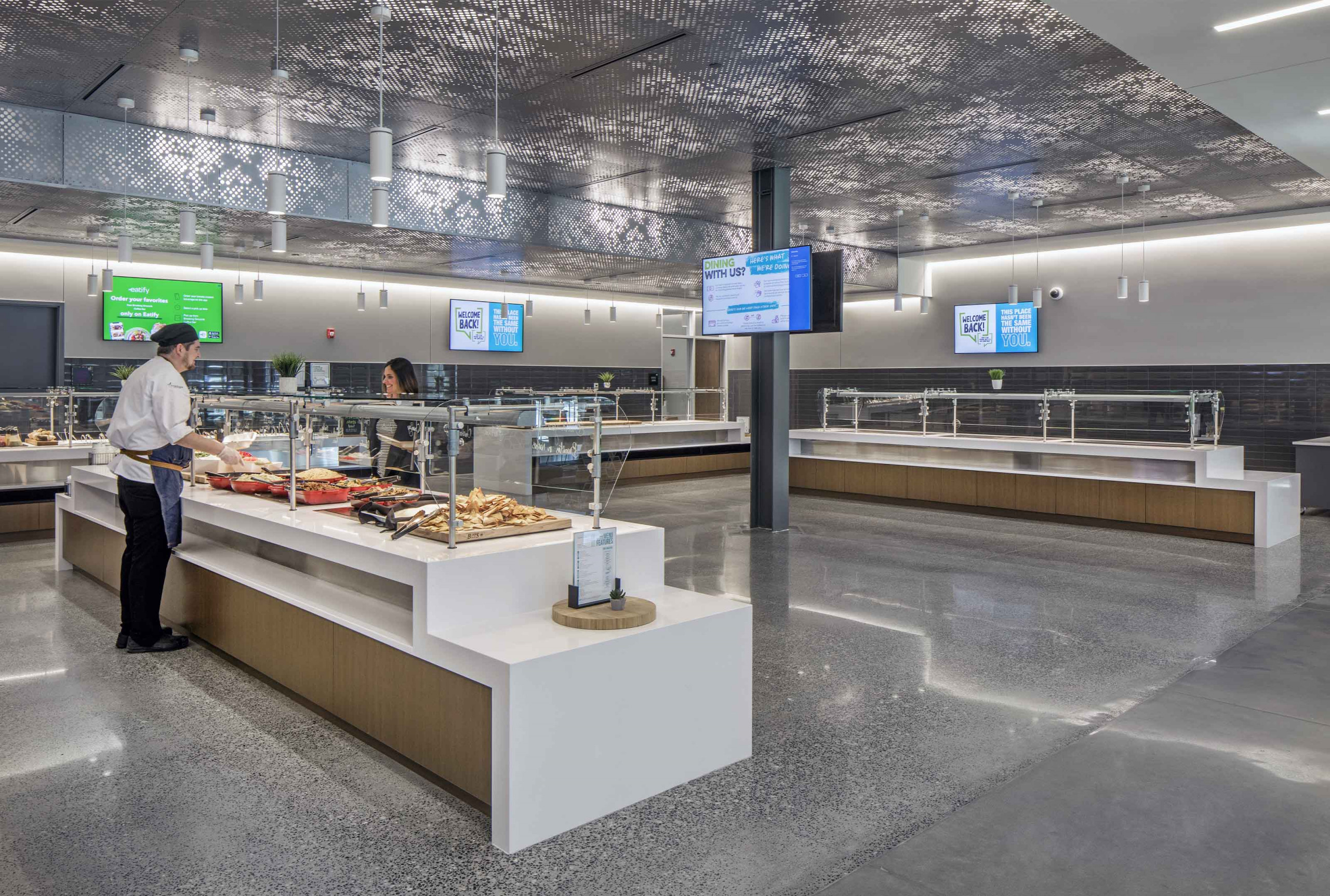 Kiewit University - Food Court - Arktura