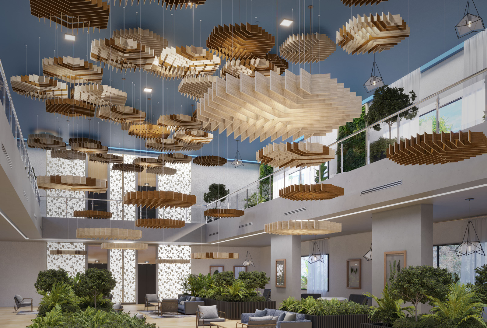 Arktura SoftGrid® - Deca - Standard Ceiling Systems – Acoustical