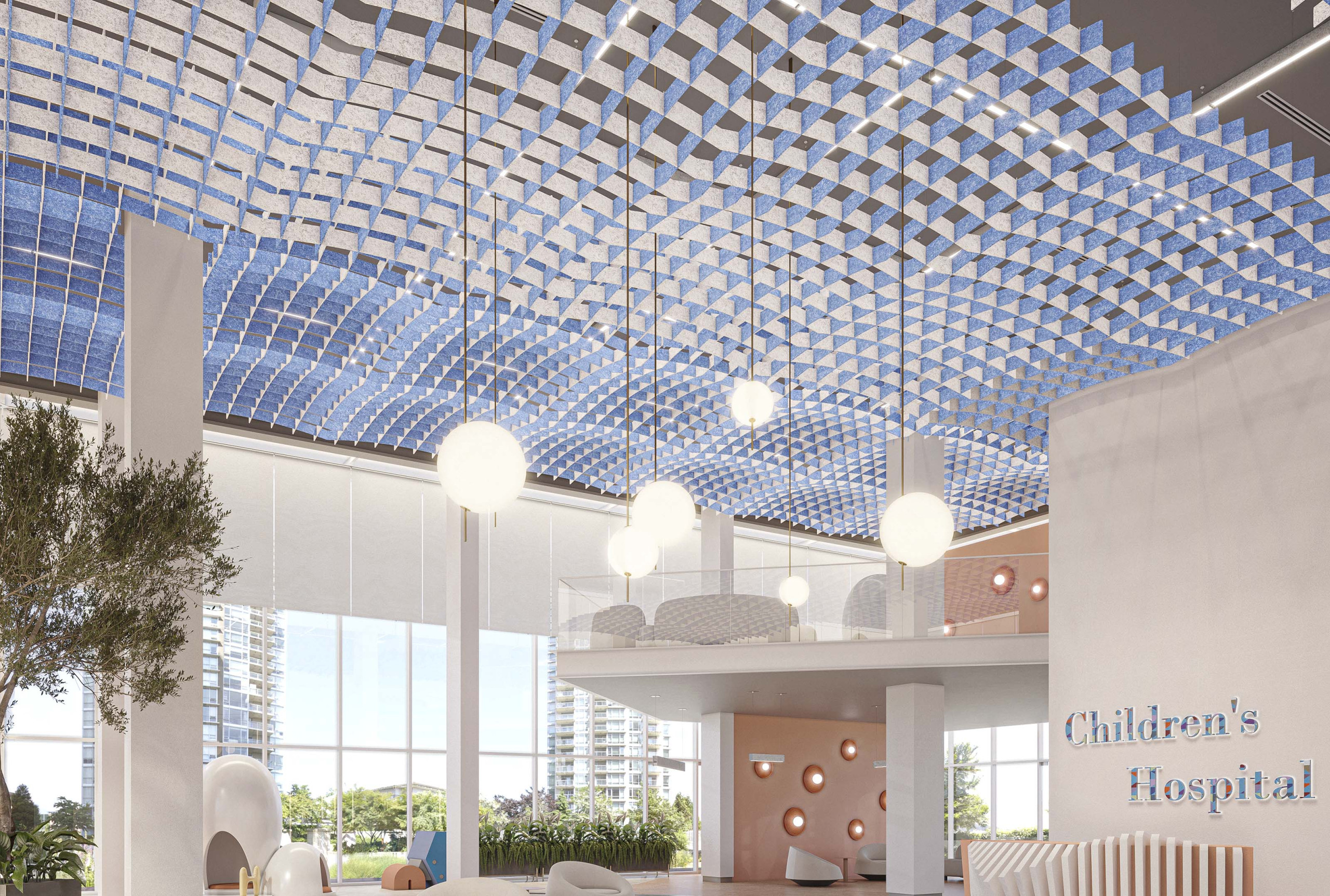 Dome Ceiling Panels - Arktura SoftGrid® DOME