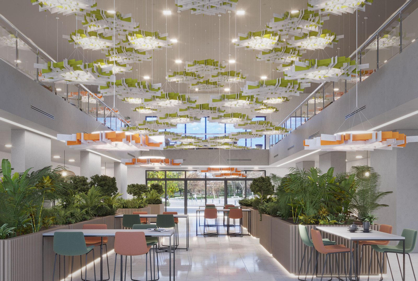 Arktura SoftGrid® - Flux - Standard Ceiling Systems – Acoustical