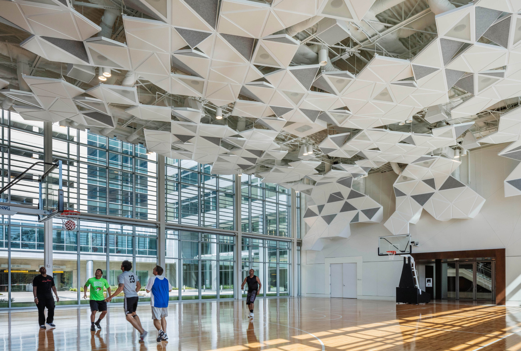 6 Fitness Clubs & Gym Ceiling Design Ideas