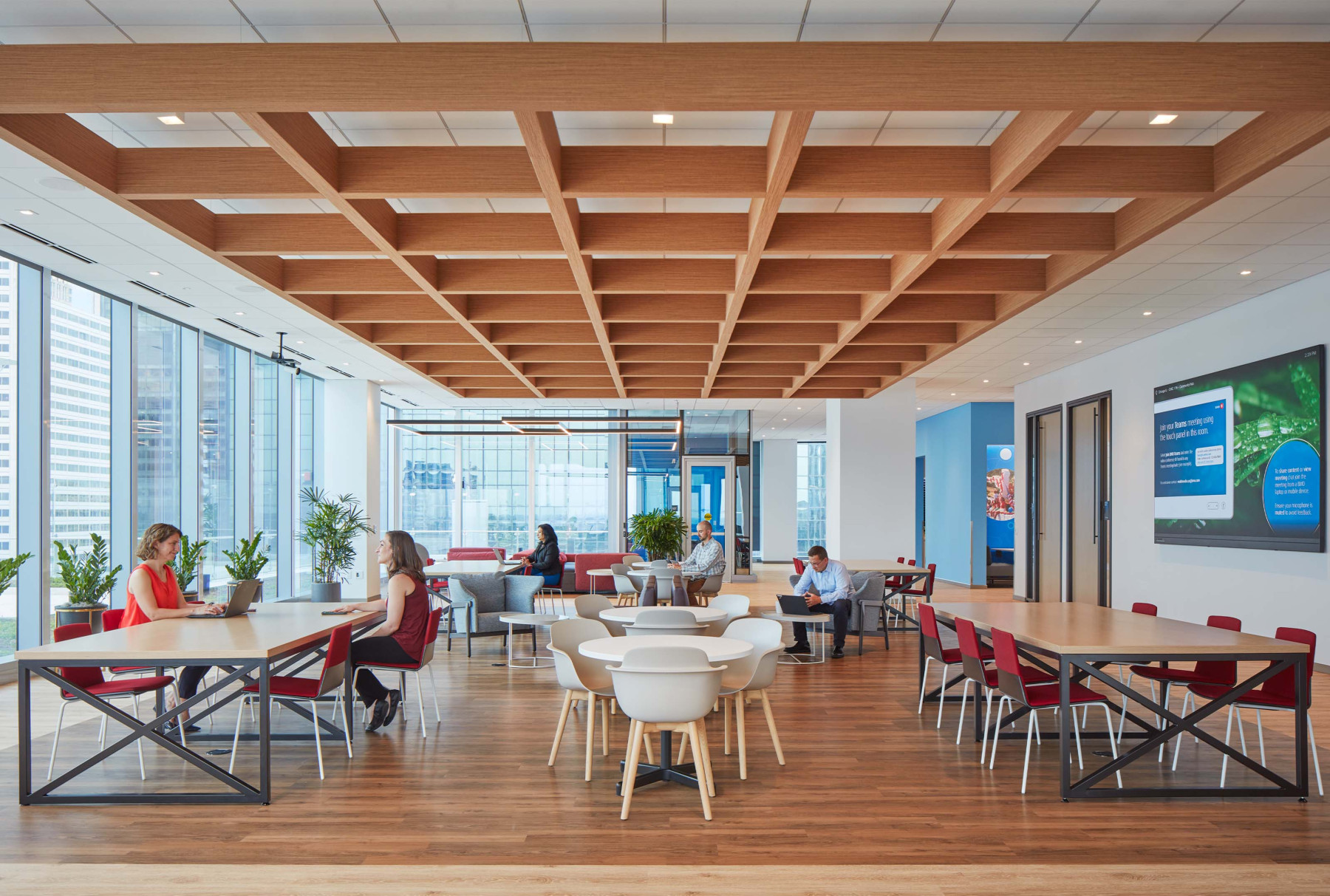 6 Benefits to Use Trellis Ceiling in a Commercial Space