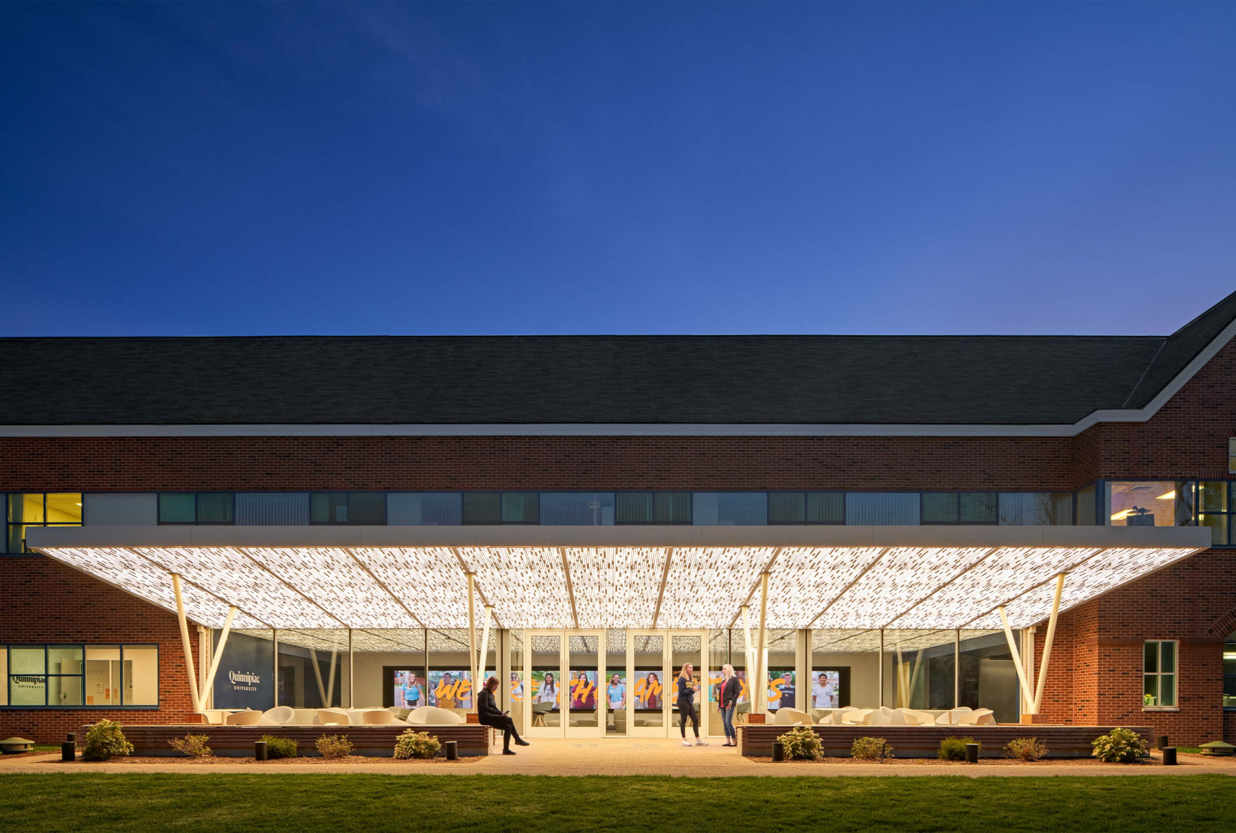9 Exterior Canopy Panel and Baffle Options for a Commercial Building ...