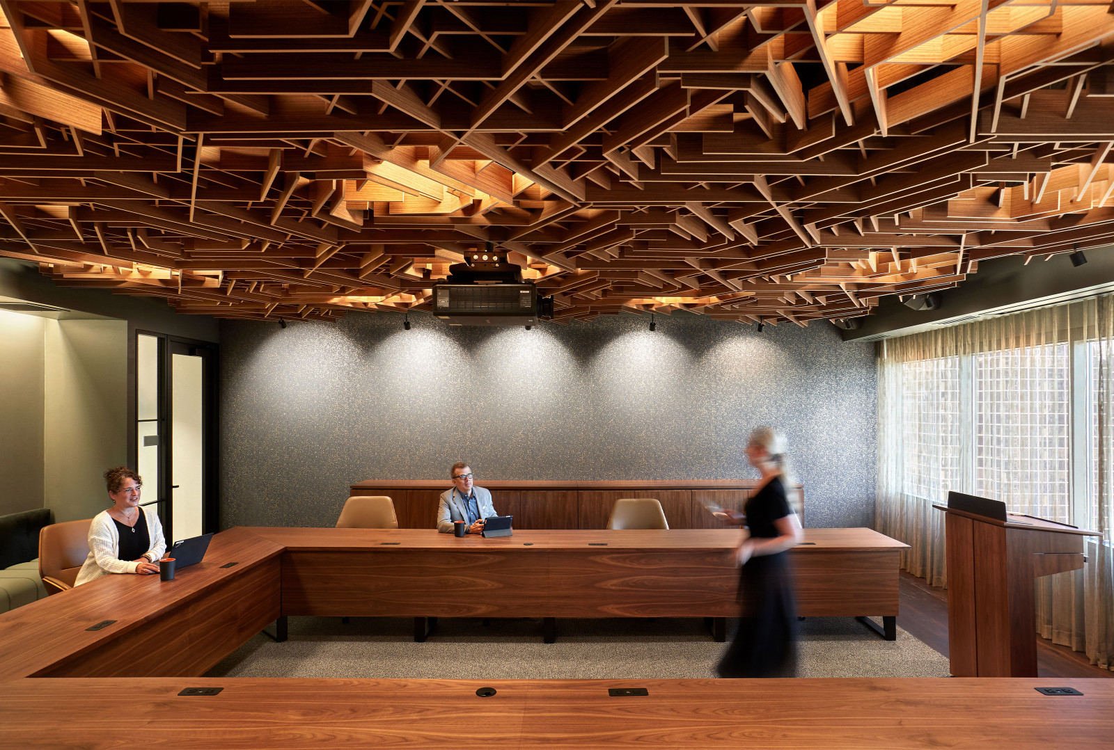 Ceiling Baffles Preconfigured and Adaptive - Arktura