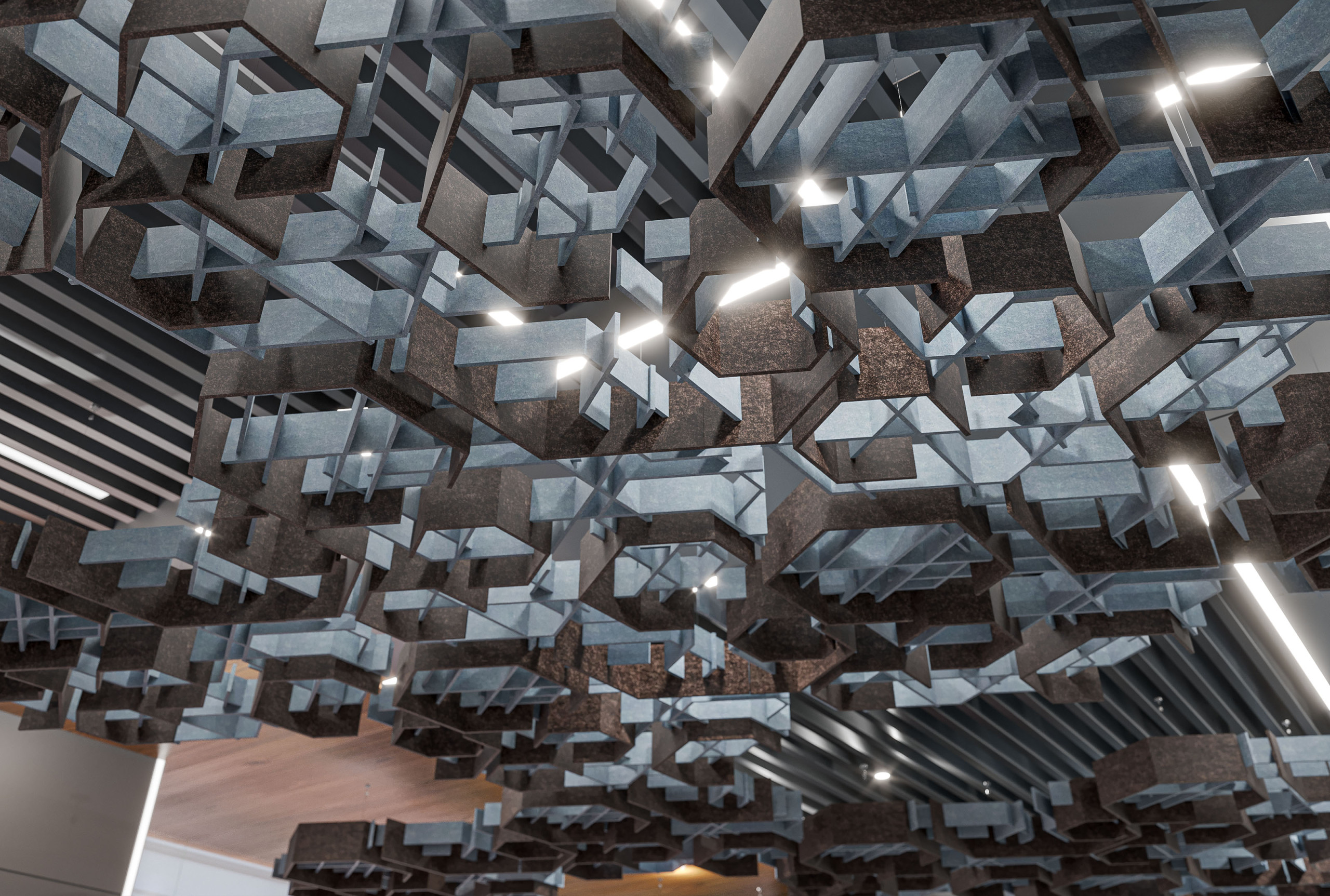 Arktura SoftGrid® Forge - Standard Ceiling Systems – Acoustical